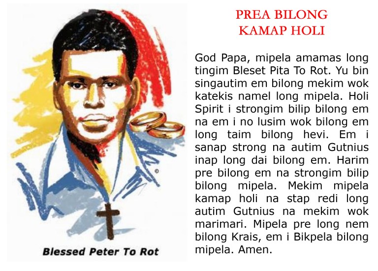 Blessed Peter To Rot – Liturgical Catechetical Institute